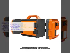 1200W Rated Power 960Wh with UPS, SOS Function Modular Portable Energy Storage Power Supply