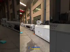 China PE Pipe Extrusion Machine for Water & Gas Pipes | 20-1200mm Diameter | 150-1350kg/h Capacity for sale