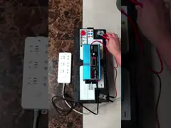 China 12V 24V Lifepo4 Lithium Battery Charger 20A Fast Charging with LCD Screen for sale