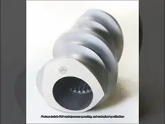 Twin Screw Extruder Elements Modular Design Screw Configuration Alloy Steel for Output Capacity 50-2000 Kg/h