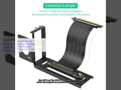 Cabo de prolungamento PCI-E por ficha gráfica, fisso