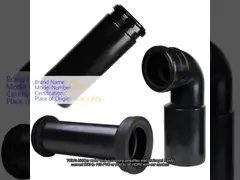 China Hidden Water Tank Accessory, The Sewage Elbow Pipe Was Straightened And Then The D90 To 110 Pipe Was Changed For PVC Wall Drainage, And Then A 90 To 90 HPDE Pipe Was Used. for sale