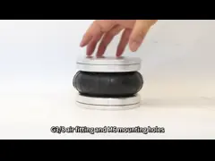 China Norgren Single Compact Air Bellow PM/31041 Suspension Air Spring 3/8 BSP Air Hole for sale