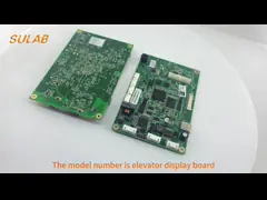 China Mitsubishi Elevator LCD Display Board with DC 24V ±10% Power 180mm × 120mm × 25mm Dimensions and 12-Pin Industrial Connector for sale