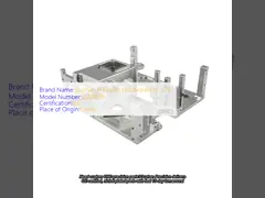 CNC Custom Precision Machined Parts Nickel Plating Surface Finish