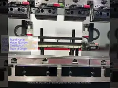 China DELEM Controller 6 Axis CNC EKO Press Brake Servo Marketing Copper Metal Steel ES3512 for sale