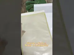 Eco-Friendly Recyclable PVC Zipper Bags with Heat Sealed Edges for Secure Packaging