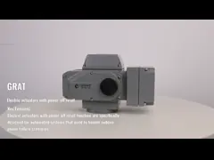 IP68 Valvola di controllo elettrica a movimento circolare