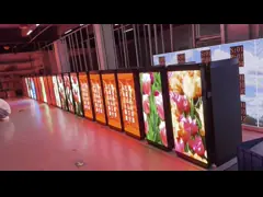 Street Lighting Pole Digital Signs LED Advertising Display