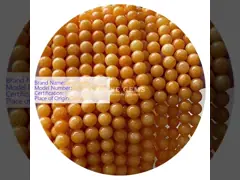 Various Smooth Round Loose Chalcedony Stone Beads Gemstone For Bracelet Beads Jewelry Making