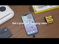 ESSAGER ES-X74 100W 5A Usb C to Usb C Data Cable With Led Display
