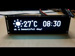 China 3.12 Inch Ssd1322 Oled Display 256x64 Resolution Monochrome Oled Display for sale