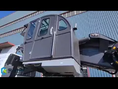 60m cherry picker mounted scissor mobile mast aerial lift work platform truck