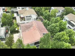 China Greenhouse Commercial Solar Modules BIPV Double Glass Solar Panel for sale