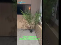 China Intelligent Sunlight Lamp – 80W 2FT Round Skylight, 4m Illumination, Mesh 5.0, Remote & Tuya App Control, 2700-6500K Sunrise-to-Sunset Transitions for sale