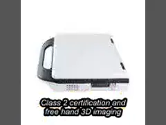 깊이 표시 ≥250mm, Class 2 인증, Free Hand 3D 이미징을 갖춘 휴대용 초음파 기기