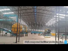 China High Capacity NPK Fertilizer Drum Granulator Line with 1-10 Tons per Hour Output, Eco-friendly and Producing Round Granules for sale