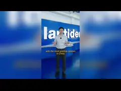 CEO da Lantiden mostra a fábrica de tintas