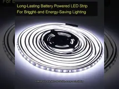Long-Lasting Battery Powered LED Strip Light for Bright and Energy-Saving Lighting