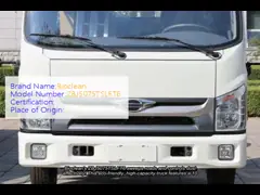 High-Capacity Environmental Sweeper Truck for Road Debris Collection and Dust Control Management
