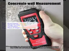 Accesorios del multímetro del 58%, metro de madera de la humedad de Digitaces de la calibración del uno mismo