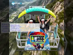 Multiple Platform 9D Virtual Reality Simulator