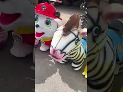 China Kids Rideable Shopping Center dinosaur Cars with Light and Music for sale