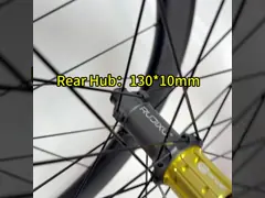 50mm carbon fiber 36T v-brake