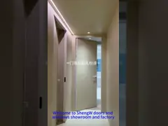 Same color aluminum door