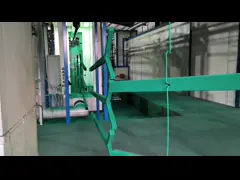 2.2m Hoogte Anti Klim Veiligheids hek 358 Pvc bedekt Groen Kleur Met H type Post