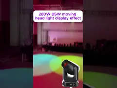 280W BSW moving head light display effect