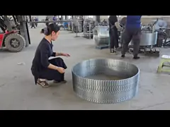 Filo spinato zincato a caldo BTO-22, diametro bobina 500mm, 30m per rotolo