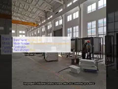 China Temperature Uniformity ± 5 C Constant Temperature Area Industrial Ceramic Furnace with U-shaped Silicon Molybdenum Rod Heating Element Ceramic Insulation Refractory Materials for sale