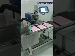 50W Automatic Fiber Laser Marker - Offers ≤12000mm/s marking speed and IP54 rating, providing high-quality traceability code marking for automotive and aerospace components.