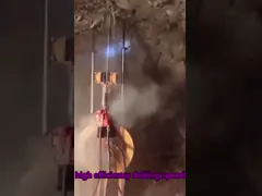 Cina Perforazione pneumatica Stabilizzazione della pendenza della trivella macchina di perforazione di pozzi di trivellazione miniera attrezzature di perforazione DTH in vendita