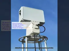 X帯でいつでも飛行を監視するレーダー