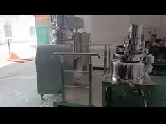Mixer cosmetico a macchina con omogeneizzazione ad alto taglio per capacità di miscelazione 10-10000 litri ed efficienza