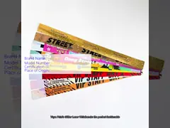 Halloween Party Festival Glitter Wristbands The Perfect Addition to Any Party for Adults and Kids