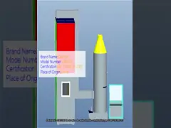 Probador de combustión de haces de cables y alambres, Máquina de prueba de cables y alambres en haces instalados verticalmente