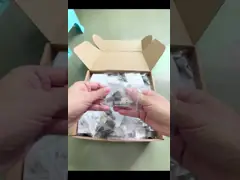 Vente en gros de prises RJ45 transparentes CAT6 8P8C - 1000 Mbps en cuivre pur, certifiées Fluke