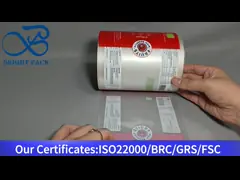 transparent packaging roll film