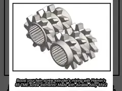 TME Screw Element Extruder Elements For Twin Screw Extruder