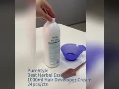 PureStyle 1000ml Professional Peroxide Developer Best Price Wholesale Natural Hair Oxidant Cream OEM
