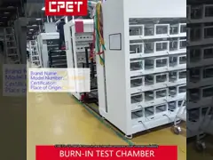 Cina Camera di prova di rodaggio da 50000W con lamiera laminata a freddo e comunicazione RS485 per inverter ad allacciamento alla rete in vendita