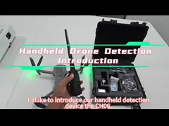 CH06 handheld Drone detection instrument, capable of detecting drones within a range of 1 to 5 kilom