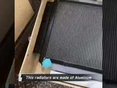 A Closer Look: TMY Kato HD250-7 Excavator Radiator water tank radiator water cooler