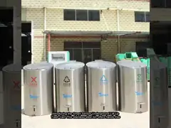 China Smart Sensor Underground Lift-Up Stainless Steel Classified Trash Can - Sanitation Litter Bin for Factories, Residential Areas & Renovation Projects for sale