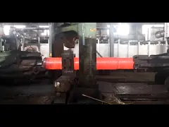 Hot working of copper-nickel round bars