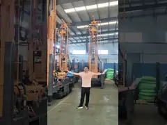 Hydraulic Water Well Drilling Rig Irrigation Water Drilling Machine Crawler Water Well Drill Rig