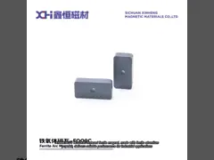 China Composite Ferrite Strontium Powder Sintered Ferrite Magnet R75mm-r75mm×44mm for Industrial Applications for sale